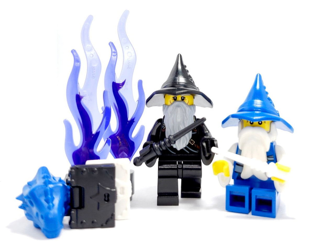 Custom Wizard Sleeves for Minifigures LOTR Castle -NEW- Pick Color – Nashvegas Bricks