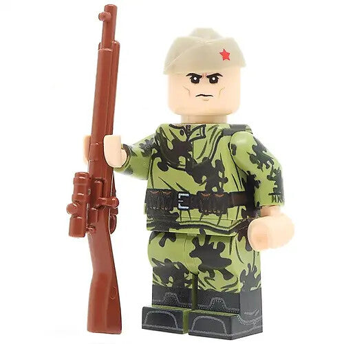 WW2 Soviet Paratrooper Custom Minifigure - United Bricks – Nashvegas Bricks