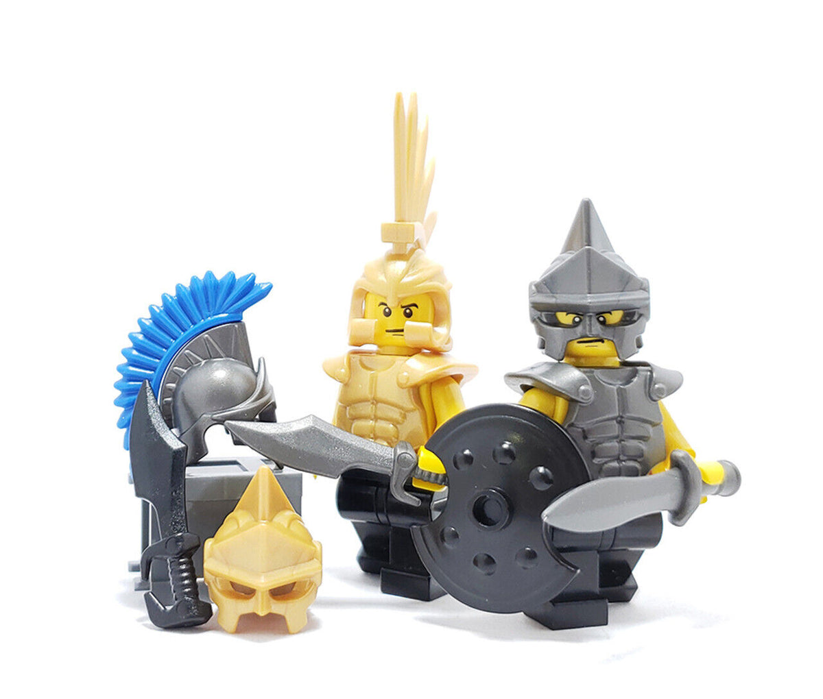 Custom Celestial Crown Helm for Minifigures LOTR Castle -NEW- Pick Col ...