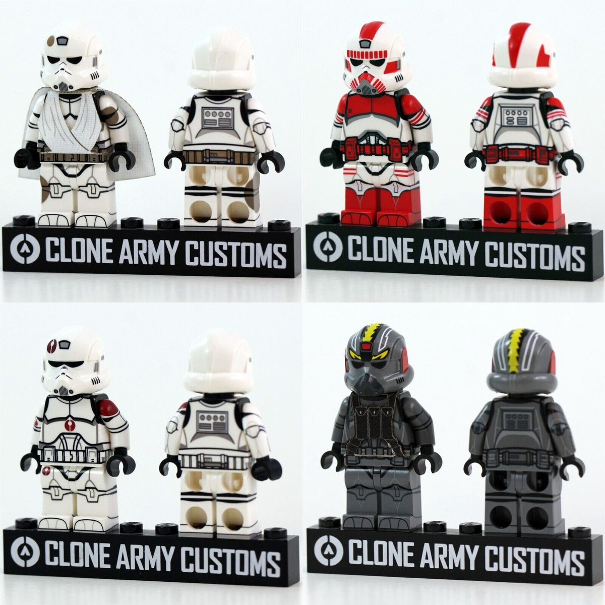 Clone Army Customs Engineer Clone Minifigures -Pick Style!- NEW ...