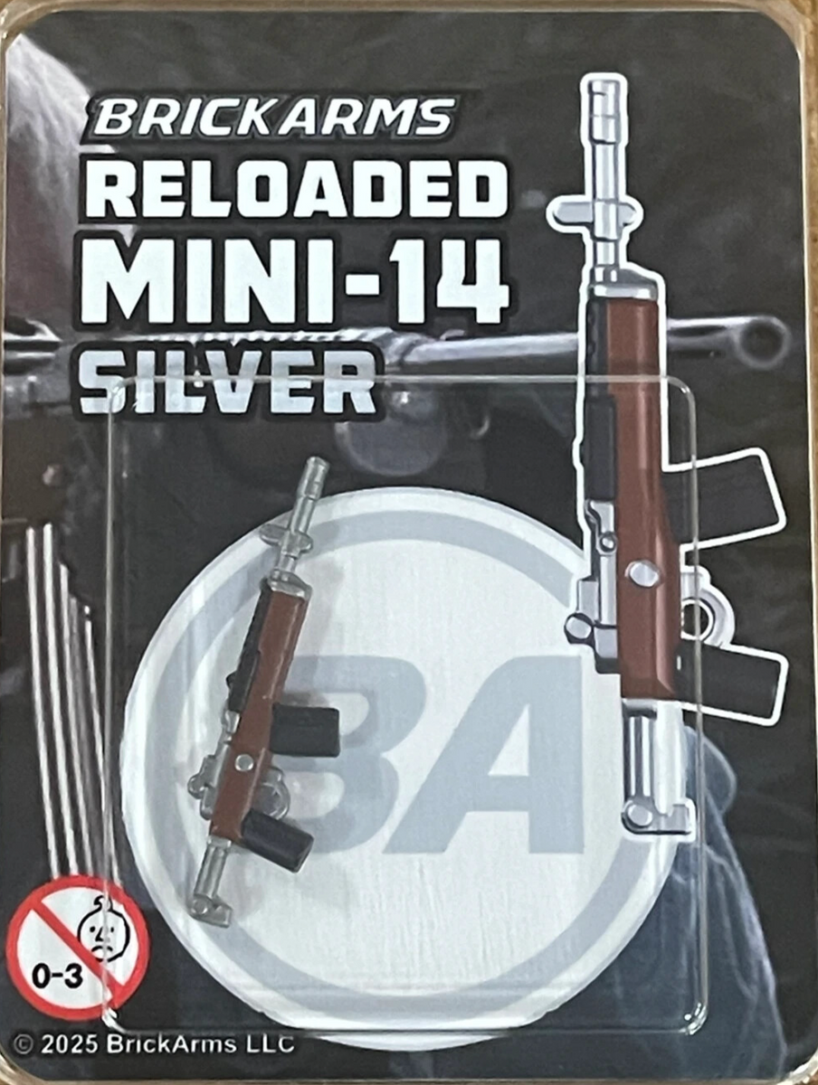 BrickArms Mini-14 Reloaded Weapon for Minifigures -NEW- – Nashvegas Bricks