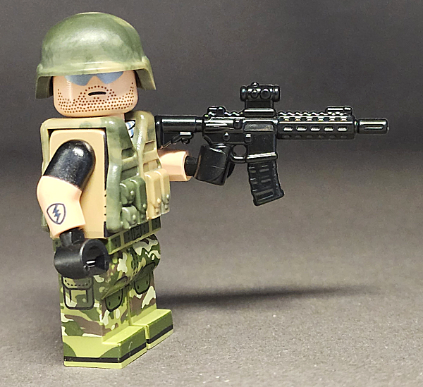 BrickArms M4 CQR (Close Quarters Rifle) for Minifigures - NEW ...