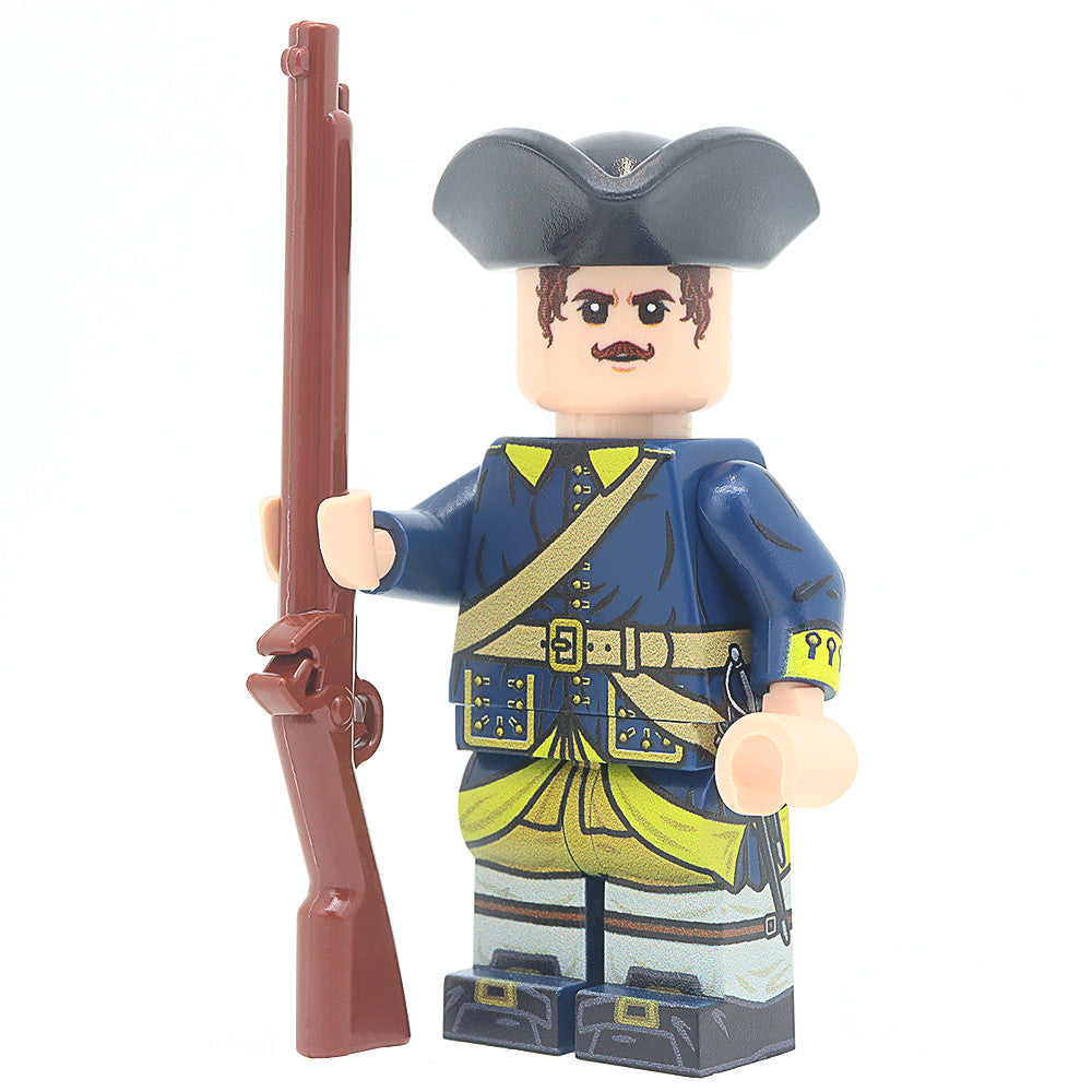 United Bricks Swedish Line Infantry Fusilier (1706-1721) Historical Mi ...