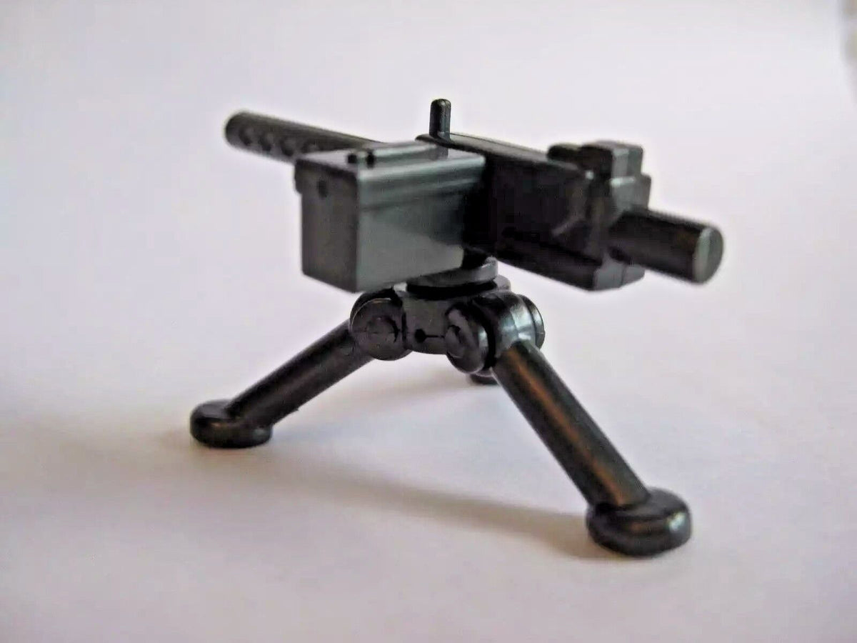 BrickArms M1919 Machine Gun w/ Tripod for Custom Minifigures NEW WW2 S ...