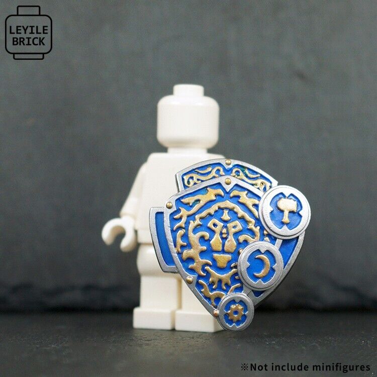 Leyile Custom Grand Marshal's Aegis Shield 1295 for Minifigures -NEW ...