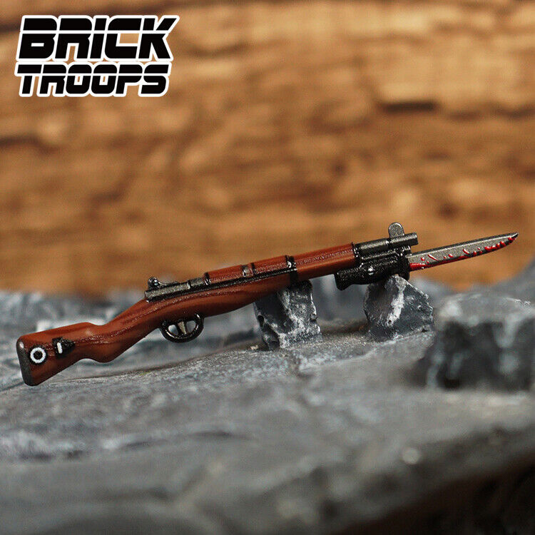 Custom M1 Garand Weapon for Minifigures -Pick Style!- NEW Brick Troops ...