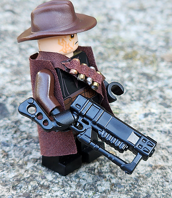 BrickArms Laser Rifle Weapon for Minifigures -NEW- Black – Nashvegas Bricks