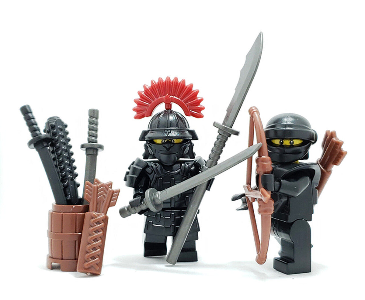 Custom Samurai Kusazuri Waist Armor for Minifigures -Pick Color! NEW ...