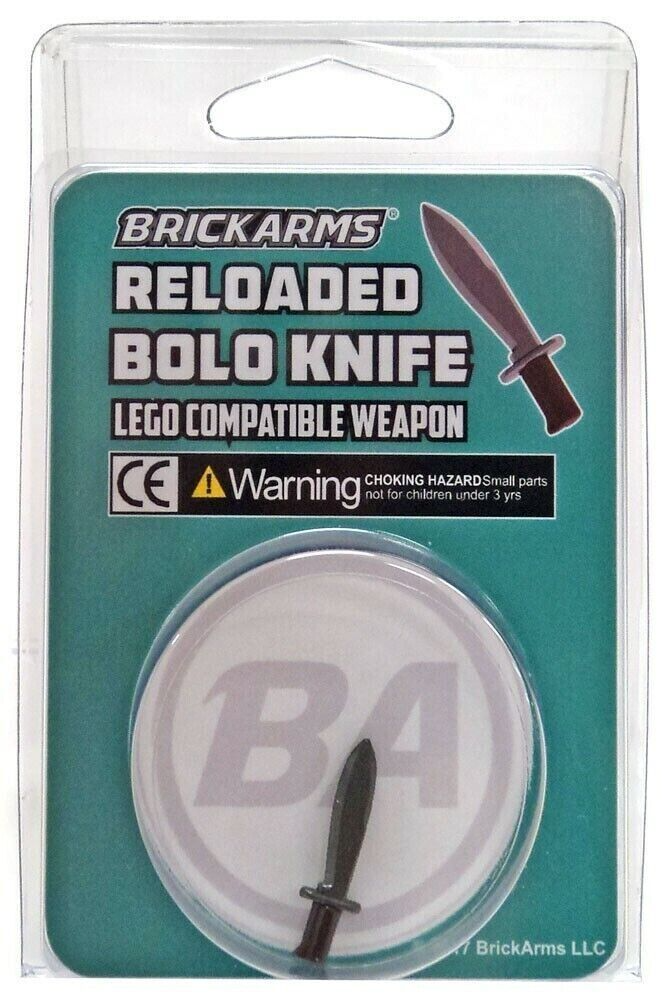 BrickArms Bolo Knife Reloaded Weapon for Minifigures -NEW- – Nashvegas ...