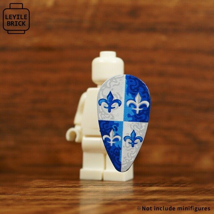 Leyile Custom Printed Knight Shields for Minifigures -Pick Style ...