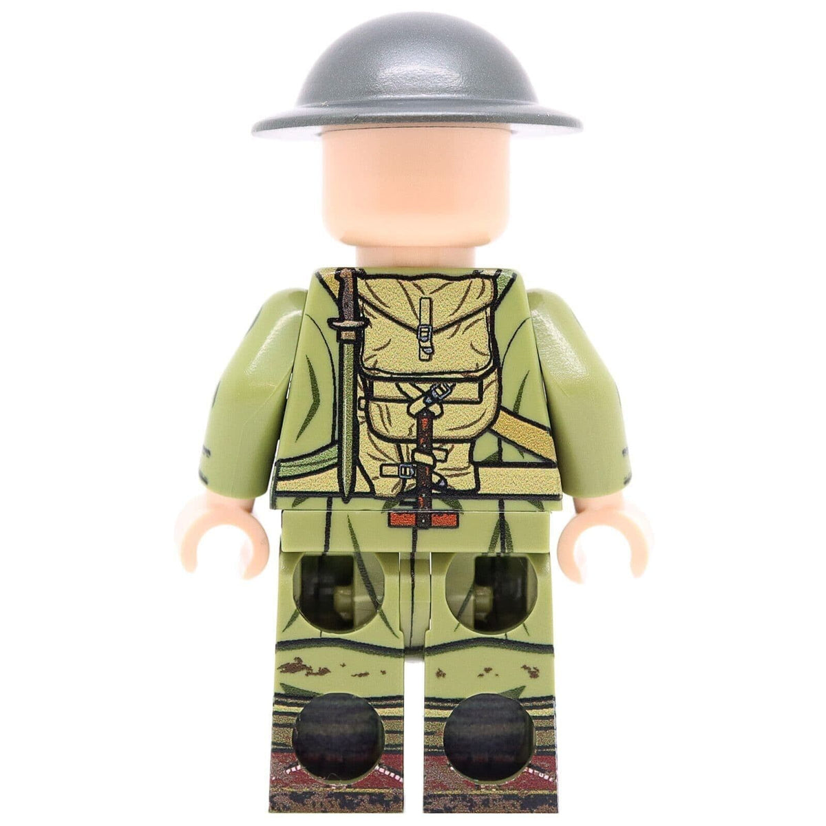 WW1 AEF Soldier Historical Minifigure - United Bricks – Nashvegas Bricks