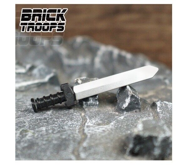Custom Warring States Sword for Minifigures -Pick Color!- Brick Troops ...