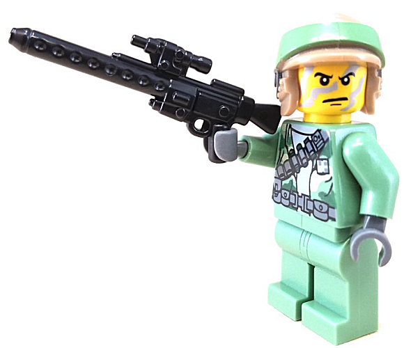 Brickarms DLT-20A Blast Rifle for Mini-figures -Star Wars Republic Reb ...