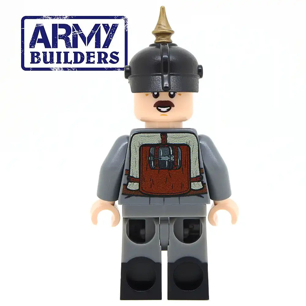 WW1 German Soldier - Army Builders - Custom Minifigure -United Bricks ...