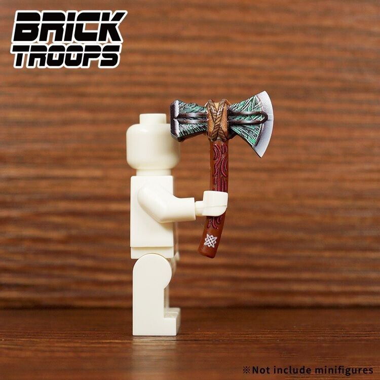 Leyile Bricktroops Custom Printed Axe 1400 for Minifigures -NEW ...