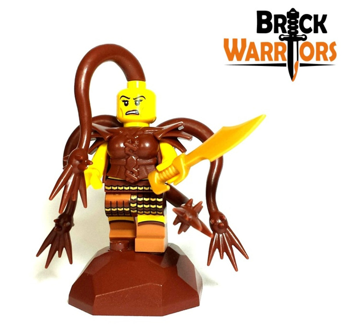 Brickwarriors Custom Barbed Tail for Minifigures -Pick your Color! NEW ...