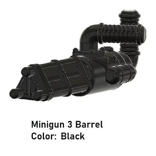 Custom MINIGUN Tri Barrel for Minifigures -Pick Color!- Star Wars NEW ...
