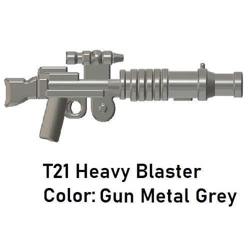 T21 Heavy Blaster Weapon for Minifigures -Pick Color!- Star Wars NEW B ...