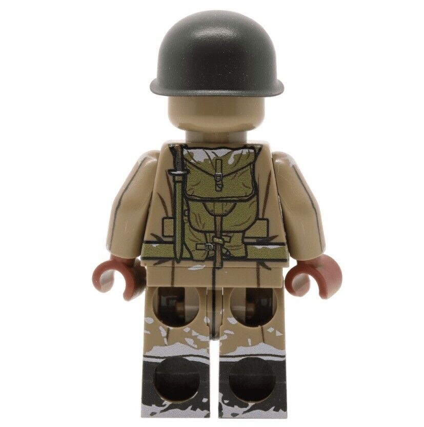 WW2 U.S. Army Rifleman (Winter) Minifigure - United Bricks – Nashvegas ...
