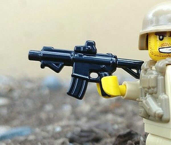 BrickArms M4-SBR Tactical Weapon for Custom Minifigures - Military Spe ...