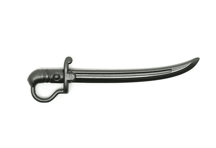 BrickArms German Cavalry Saber Weapon for Minifigures - Gunmetal - NEW ...