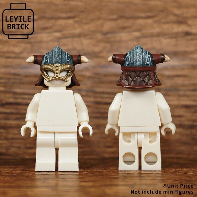 Custom Harald Hardrada Helmet Compatible with Minifigures -NEW- Leyile ...