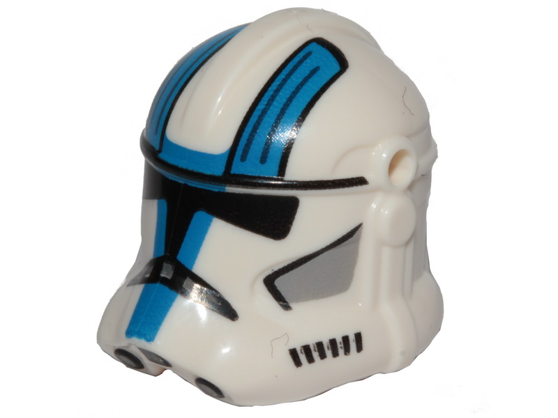 Genuine Lego 501st Heavy Clone Trooper Minifigure Helmet-75345 ...