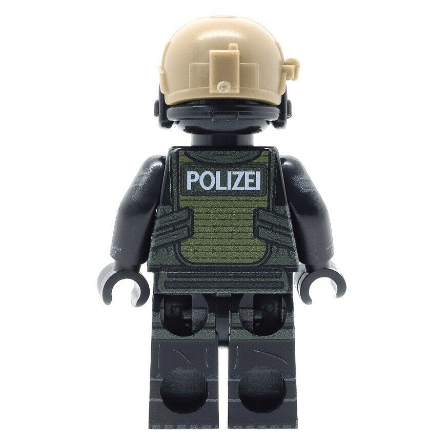 German GSG-9 Operator Minifigure - United Bricks – Nashvegas Bricks