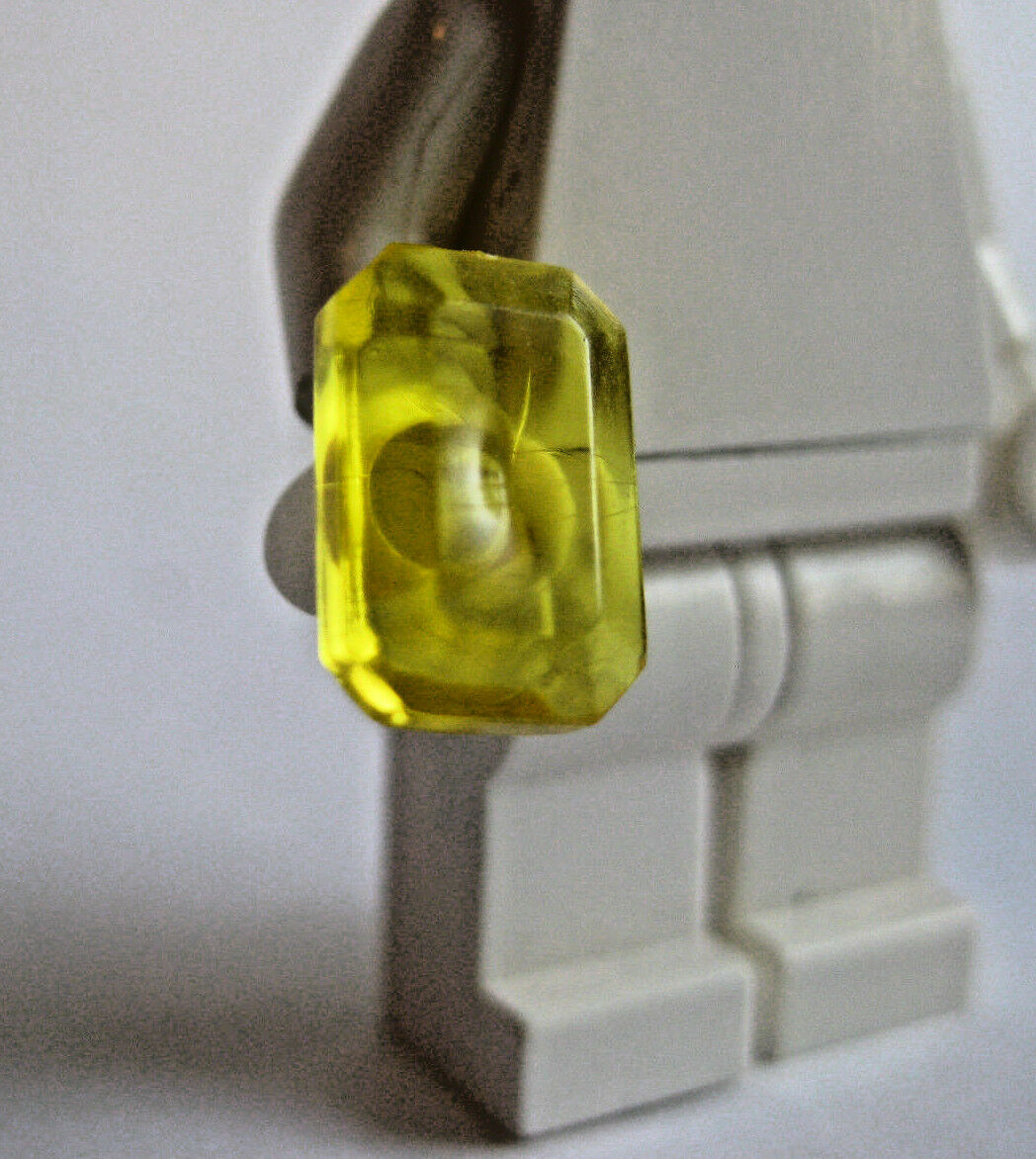 Brickforge Custom GEMSTONE LOT 5 pcs for Minifigures- Trans-Yellow Tre ...