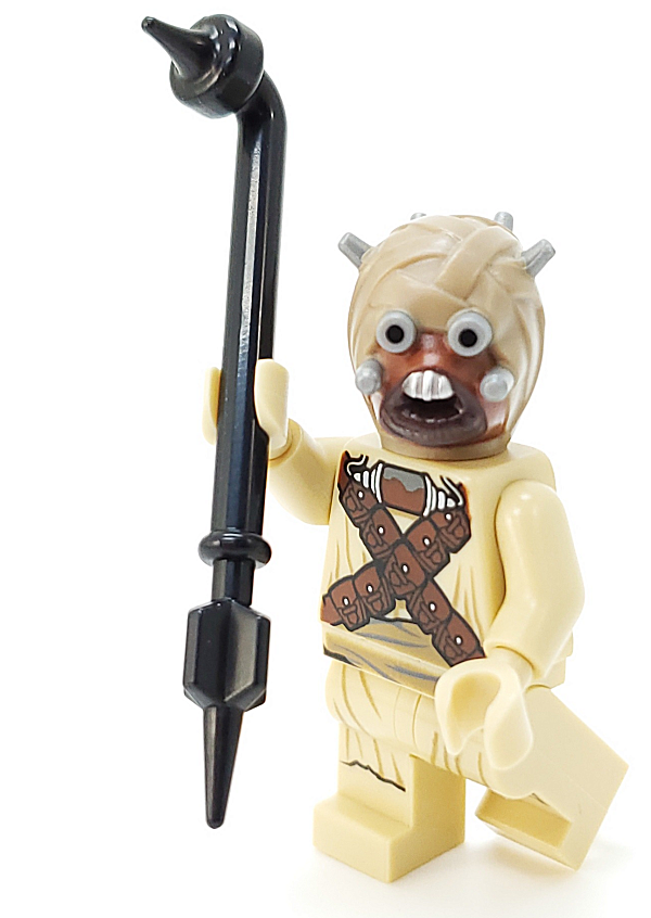 BrickArms GAFFI STICK (black) for Custom Minifigures NEW Tusken Raider ...