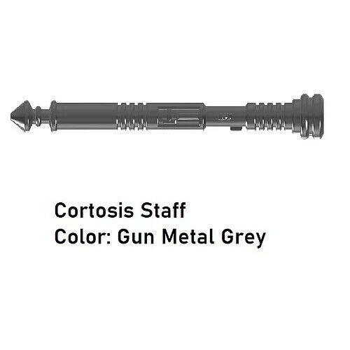 Custom CORTOSIS STAFF for Minifigures -Pick Color!- Star Wars NEW ...