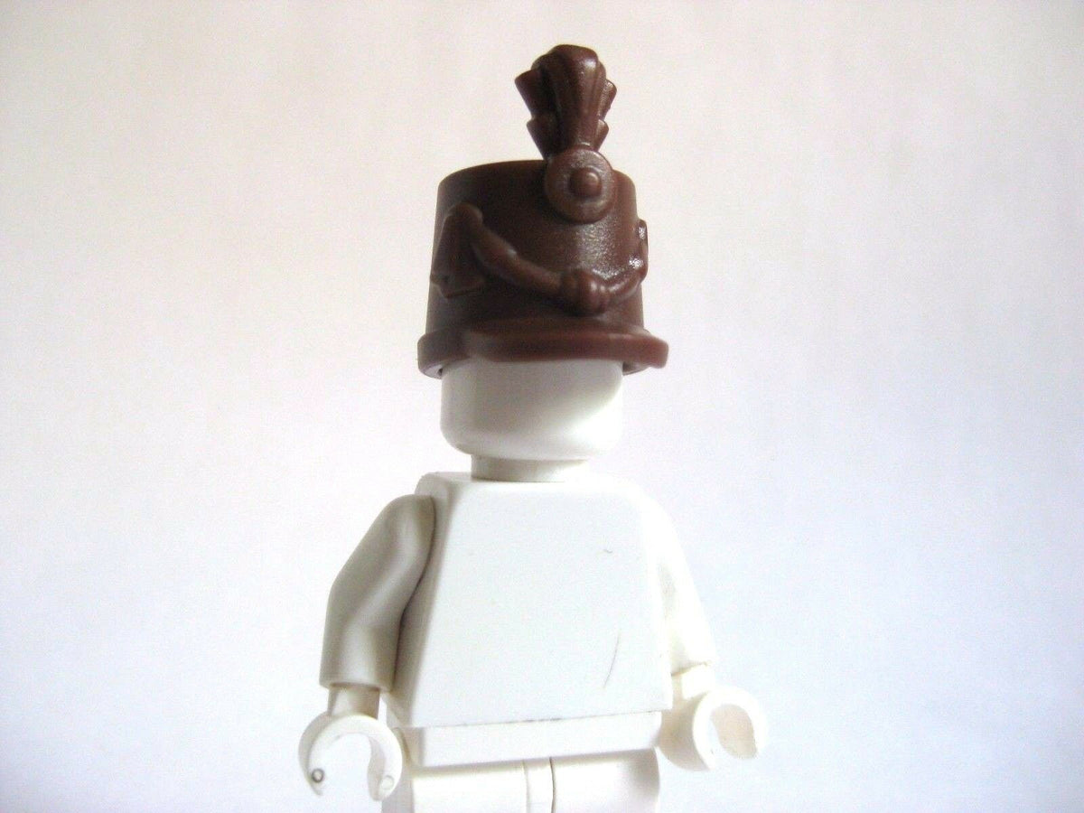 Custom SHAKO British Hat for Minifigures -Imperial Soldiers- Black or ...
