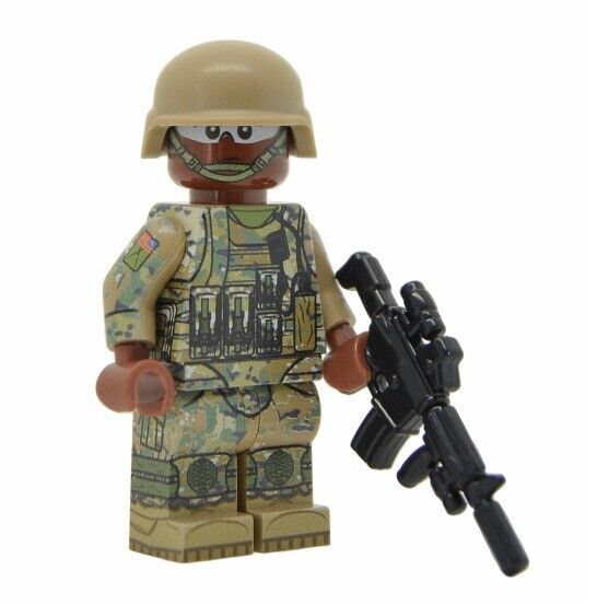 Modern U.S. Army Soldier Minifigure - United Bricks – Nashvegas Bricks