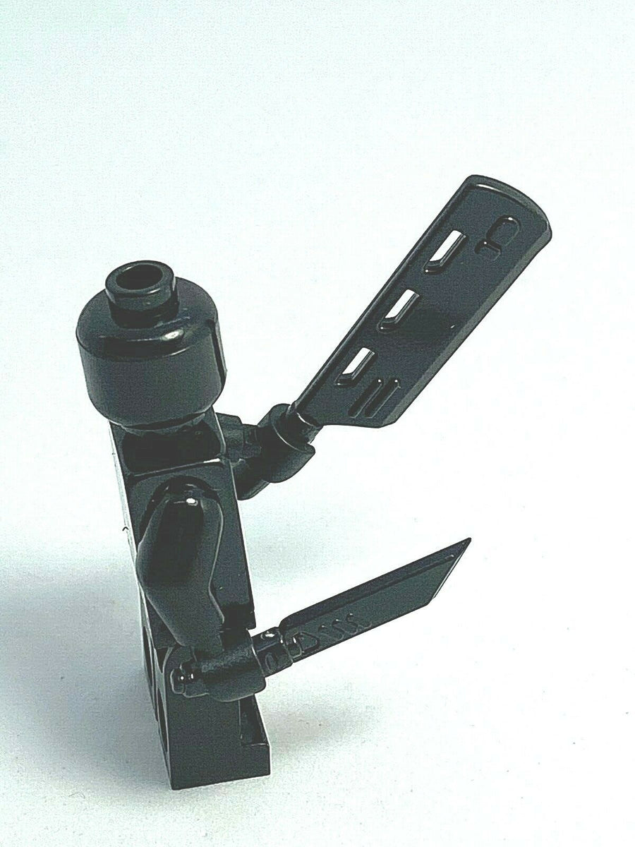 BrickArms DARK WARRIOR Pack #3 Cleaver & Knife for Star Wars Minifigur ...