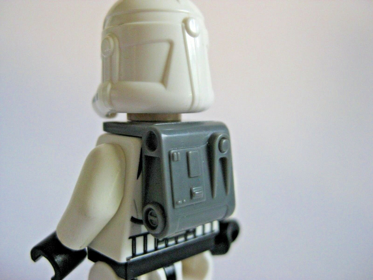 Custom SNOWTROOPER BACKPACK for Minifigures -Star Wars -Pick your Colo ...