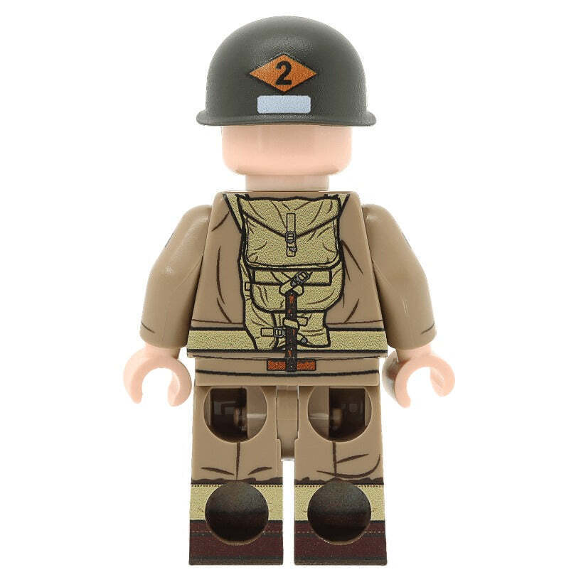 WW2 U.S. Army Ranger (BAR) Minifigure - United Bricks – Nashvegas Bricks