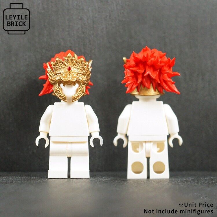 Leyile Lion Queen Helmet LYLST562 for Minifigures -NEW – Nashvegas Bricks