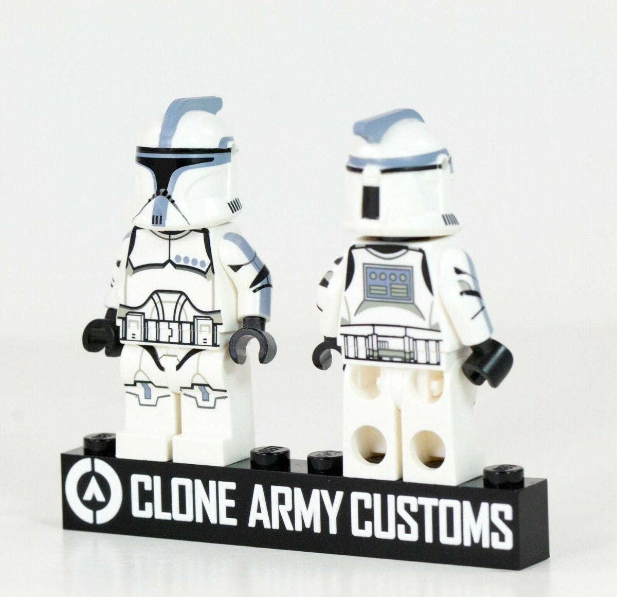 Custom Phase 1 SAND BLUE Clone TROOPER Minifigure -Full Body Printing ...