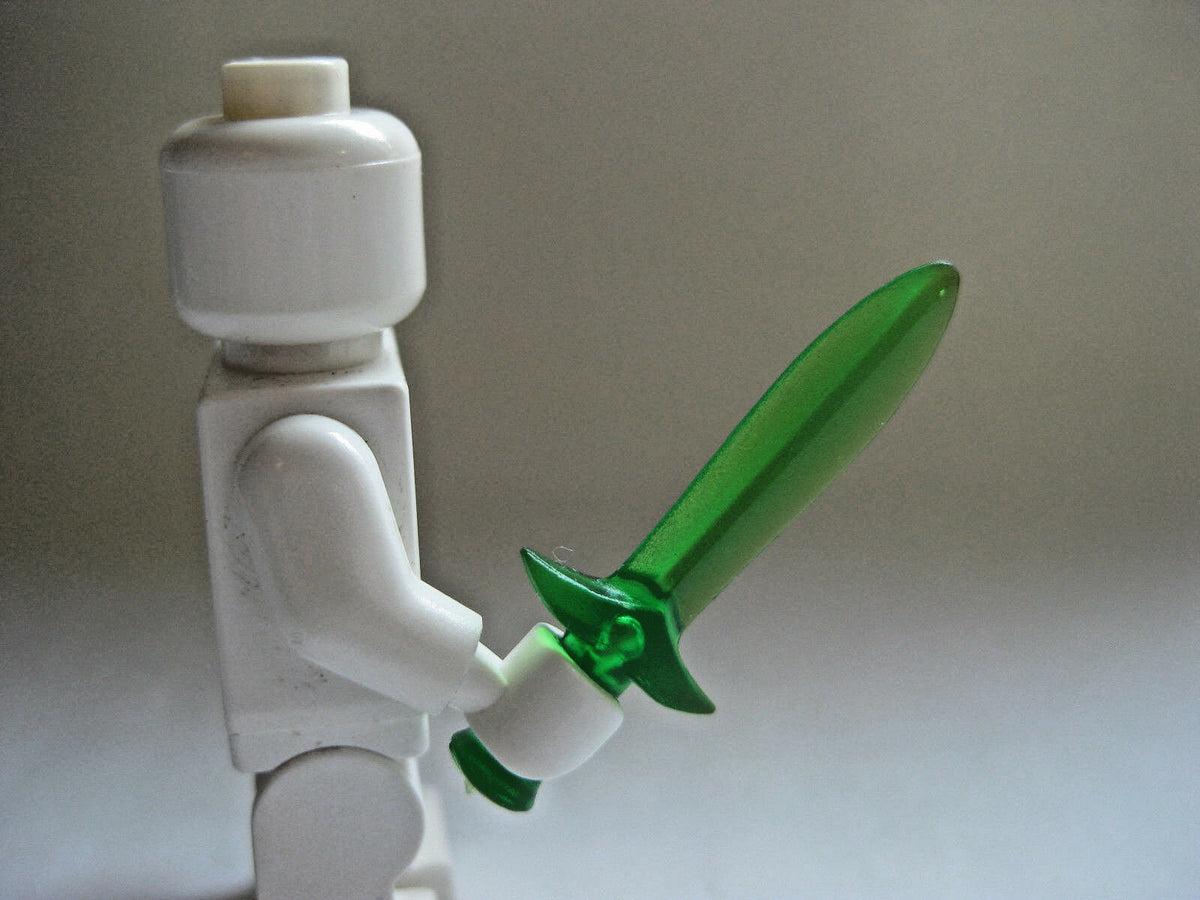 Custom Elven Dagger-Trans Green- for Minifigures- Brickforge Castle LO – Nashvegas Bricks