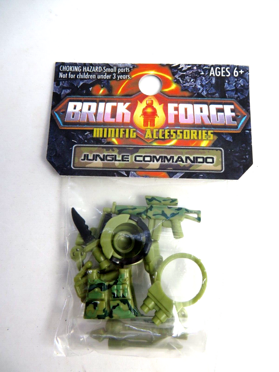 Custom Jungle Commando Accessory Pack for Minifigures – Nashvegas Bricks