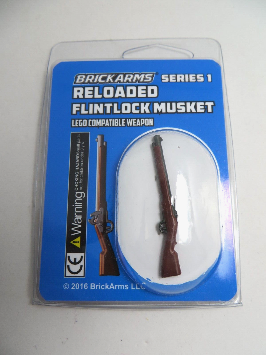 BrickArms Flintlock Musket RELOADED for Custom Minifigures -NEW ...