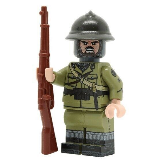 WW1 Italian Arditi Soldier Minifigure - United Bricks – Nashvegas Bricks