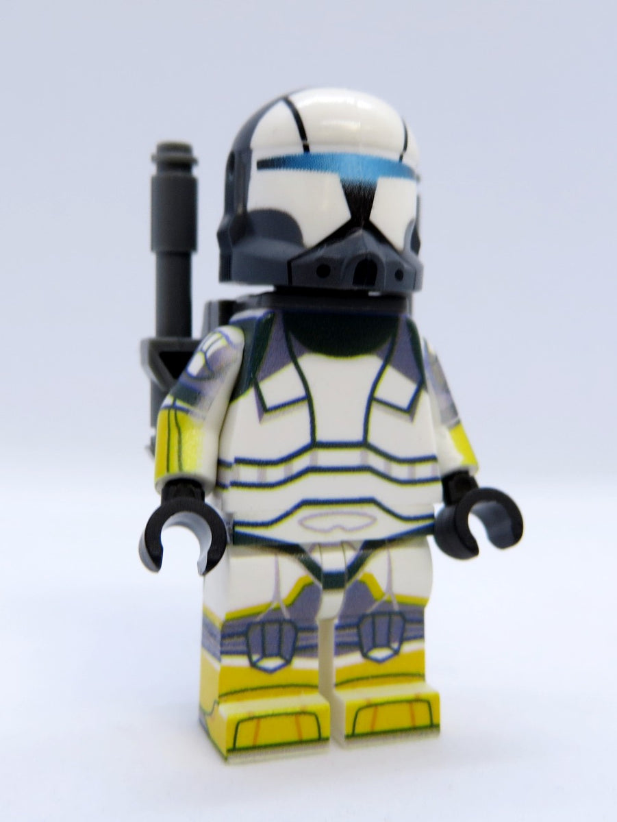 Commando Scorch Minifigure -UV Printed, 360° – Nashvegas Bricks